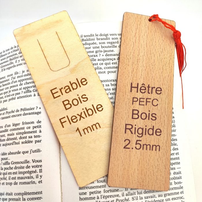 Marque-page Le 100% personnalisable - MaGravurePerso.fr